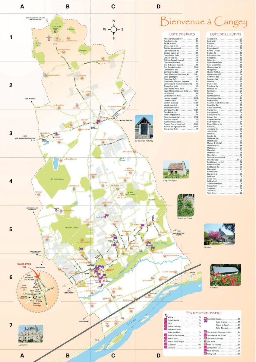Notre commune - Commune de Cangey | Commune de Cangey